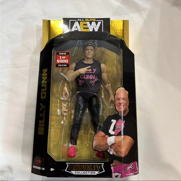 Toys | Aew 131 Billy Gunn Chase 1 Of 500 Edition Unrivaled Collection ...